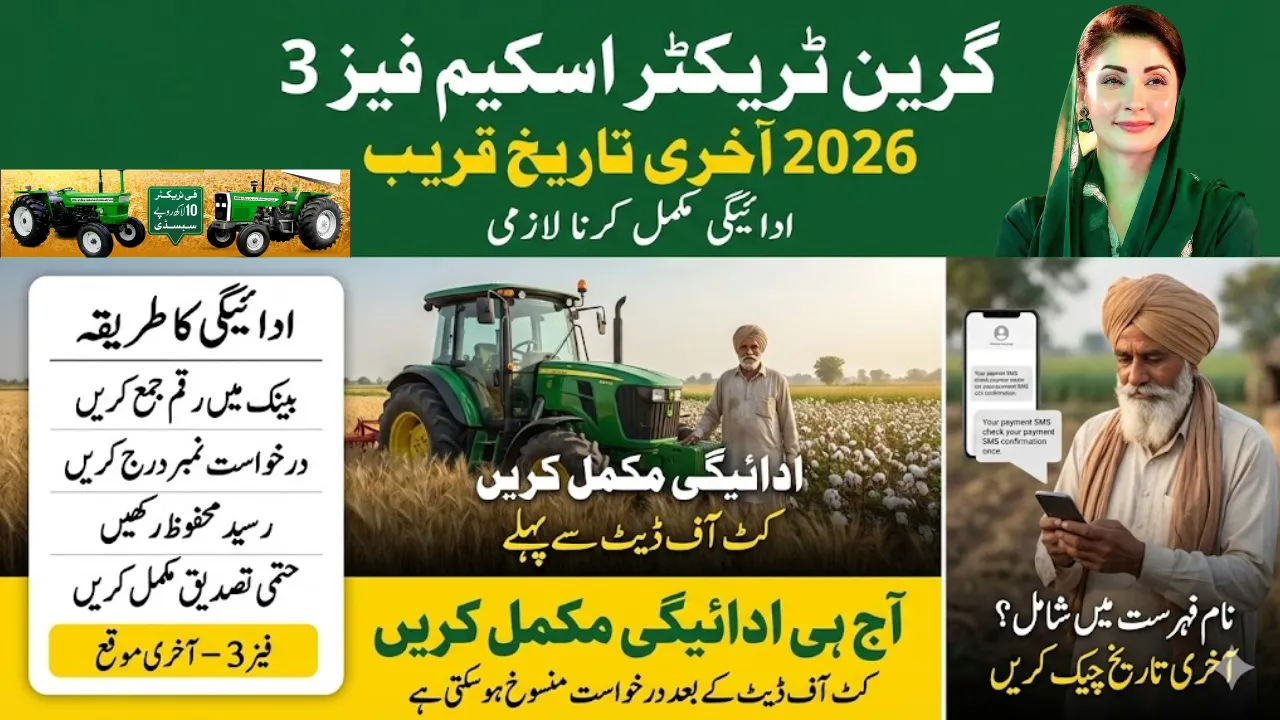 Green Tractor Scheme Phase 3 Deadline 2026 – Apply Now Before Last Date ...